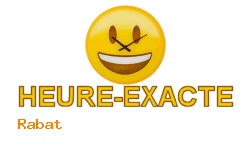 heure exacte a Rabat - maroc